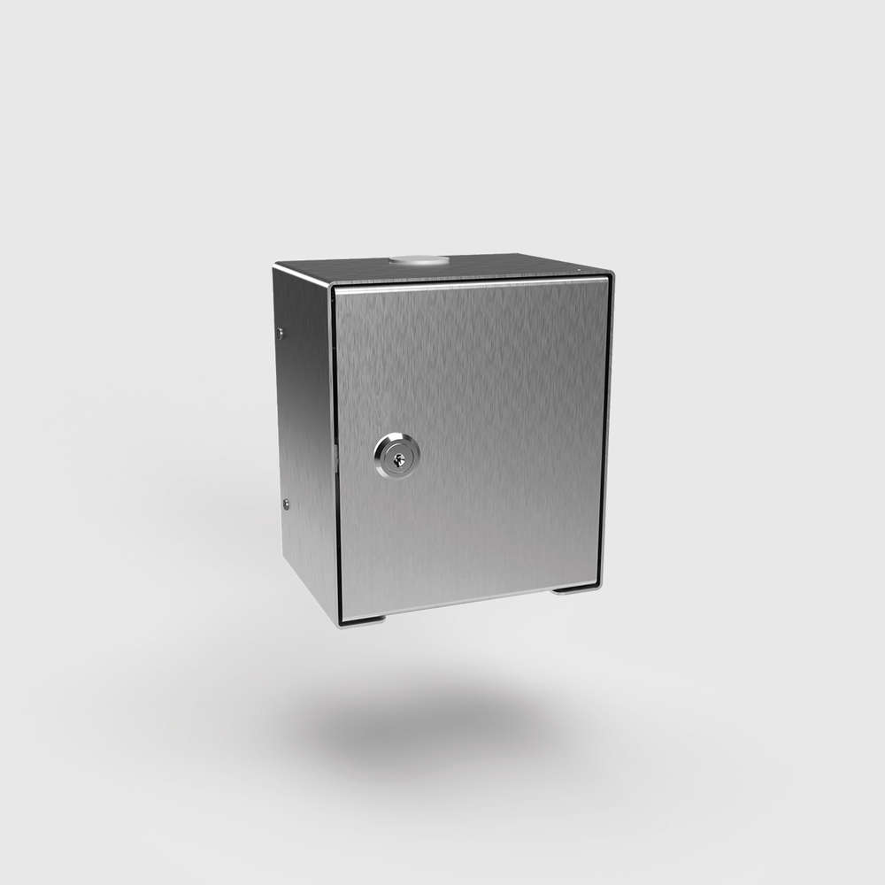 5602E-1-4 BS Wall socket with lockable hinged lid - BEP24 - floor ...